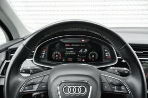 Blue Audi Q7 2024 in Marupe, with an engine capacity of 3.00 L and mileage of 73 thousand km for 53200 €, photo 13 on AUTOMOTO.COM.LV