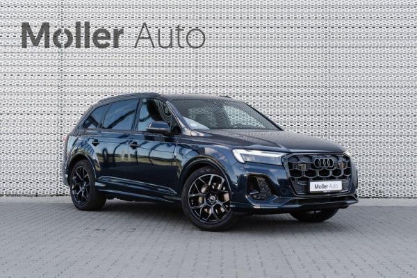 Ауди Ку 7 2024 в Марупе на AUTOMOTO.COM.LV Синий Ауди Ку 7 2024 в Марупе, объемом двигателя 3.00 л и пробегом 39 тыс. км за 59350 €, фото 3 на AUTOMOTO.COM.LV