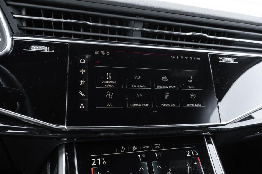 Zils Audi Q7 2024 Mārupe, ar dzinēja tilpumu 3.00 L un nobraukumu 39 tūkst. km par 59350 €, foto 24 vietnē AUTOMOTO.COM.LV
