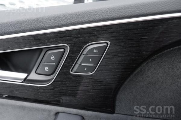 Blue Audi Q7 2024 in Riga, with an engine capacity of 3.00 L and mileage of 39 thousand km for 59350 €, photo 10 on AUTOMOTO.COM.LV
