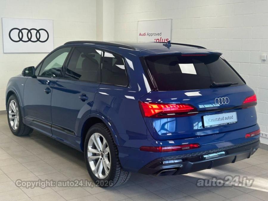 Zils Audi Q7 2025 Pērnava, ar dzinēja tilpumu 3.00 L un nobraukumu 25 tūkst. km par 72900 €, foto 2 vietnē AUTOMOTO.COM.LV