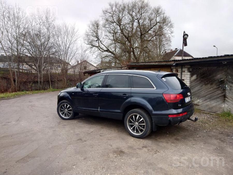 Zils Audi Q7 2006 Talsi, ar dzinēja tilpumu 3.00 L un nobraukumu 422 tūkst. km par 4899 €, foto 2 vietnē AUTOMOTO.COM.LV