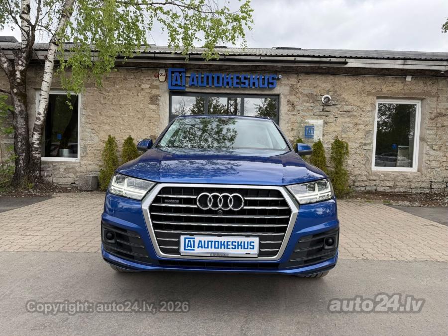Zils Audi Q7 2016 Tallina, ar dzinēja tilpumu 3.00 L un nobraukumu 198 tūkst. km par 27990 €, foto 12 vietnē AUTOMOTO.COM.LV