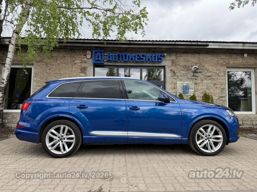 Zils Audi Q7 2016 Tallina, ar dzinēja tilpumu 3.00 L un nobraukumu 198 tūkst. km par 27990 €, foto 16 vietnē AUTOMOTO.COM.LV