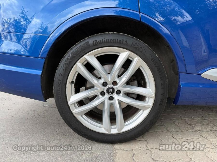 Zils Audi Q7 2016 Tallina, ar dzinēja tilpumu 3.00 L un nobraukumu 198 tūkst. km par 27990 €, foto 17 vietnē AUTOMOTO.COM.LV