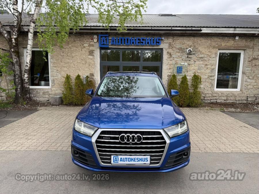 Zils Audi Q7 2016 Tallina, ar dzinēja tilpumu 3.00 L un nobraukumu 198 tūkst. km par 27990 €, foto 27 vietnē AUTOMOTO.COM.LV