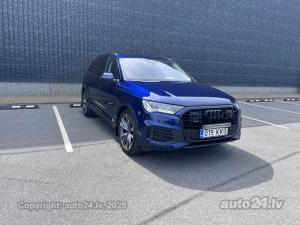 Blue Audi Q7 2020 in Tallinn, with an engine capacity of 3.00 L and mileage of 122 thousand km for 49900 €, photo  on AUTOMOTO.COM.LV