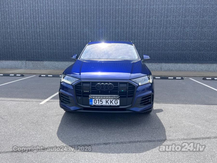 Синий Ауди Ку 7 2020 в Таллин, объемом двигателя 3.00 л и пробегом 122 тыс. км за 49900 €, фото 4 на AUTOMOTO.COM.LV