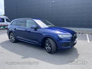 Синий Ауди Ку 7 2020 в Таллин, объемом двигателя 3.00 л и пробегом 122 тыс. км за 49900 €, фото 5 на AUTOMOTO.COM.LV
