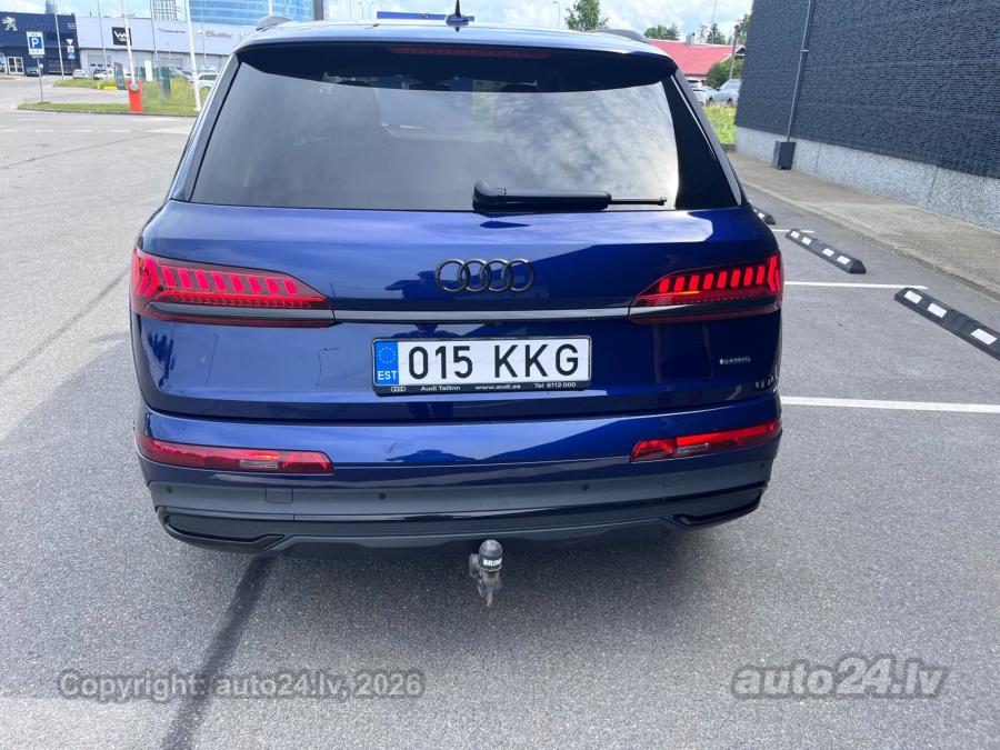 Синий Ауди Ку 7 2020 в Таллин, объемом двигателя 3.00 л и пробегом 122 тыс. км за 49900 €, фото 10 на AUTOMOTO.COM.LV
