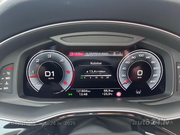 Zils Audi Q7 2020 Tallina, ar dzinēja tilpumu 3.00 L un nobraukumu 122 tūkst. km par 49900 €, foto 10 vietnē AUTOMOTO.COM.LV