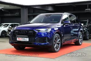 Синий Ауди Ку 7 2020 в Таллин, объемом двигателя 3.00 л и пробегом 122 тыс. км за 49900 €, фото 3 на AUTOMOTO.COM.LV