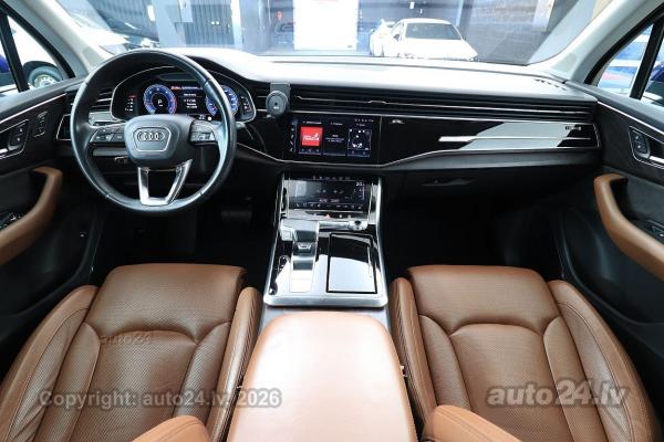 Blue Audi Q7 2020 in Tallinn, with an engine capacity of 3.00 L and mileage of 122 thousand km for 49900 €, photo 7 on AUTOMOTO.COM.LV