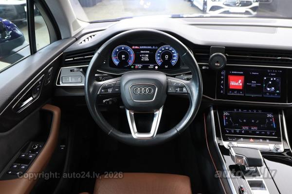 Blue Audi Q7 2020 in Tallinn, with an engine capacity of 3.00 L and mileage of 122 thousand km for 49900 €, photo 8 on AUTOMOTO.COM.LV