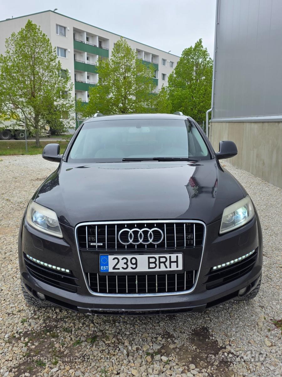 Brown Audi Q7 2007 in Tartu, with an engine capacity of 3.00 L and mileage of 466 thousand km for 4500 €, photo 3 on AUTOMOTO.COM.LV