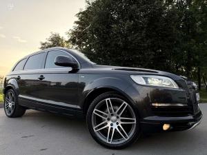 Brown Audi Q7 2007 in Kaunas, with an engine capacity of 2.97 L and mileage of 363 thousand km for 6950 €, photo 3 on AUTOMOTO.COM.LV