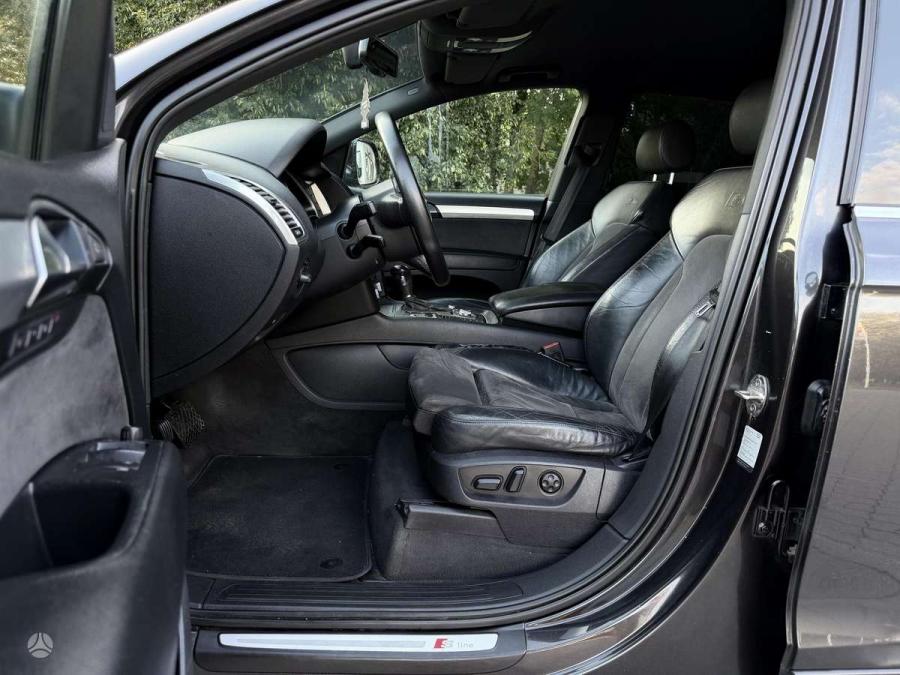 Brown Audi Q7 2007 in Kaunas, with an engine capacity of 2.97 L and mileage of 363 thousand km for 6950 €, photo 23 on AUTOMOTO.COM.LV