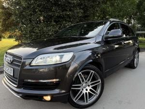 Brown Audi Q7 2007 in Kaunas, with an engine capacity of 2.97 L and mileage of 363 thousand km for 6950 €, photo 29 on AUTOMOTO.COM.LV