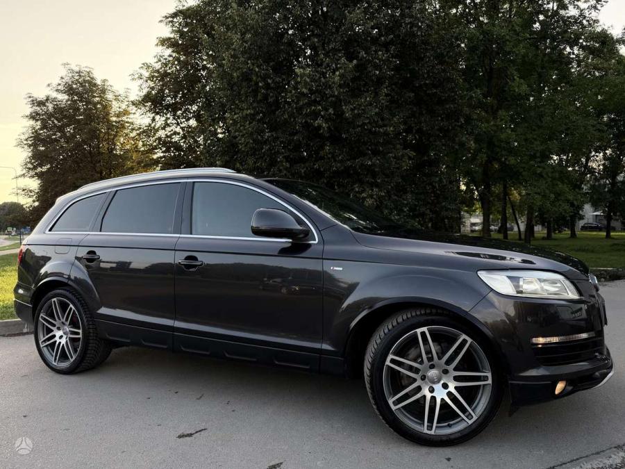 Brown Audi Q7 2007 in Kaunas, with an engine capacity of 2.97 L and mileage of 363 thousand km for 6950 €, photo 34 on AUTOMOTO.COM.LV