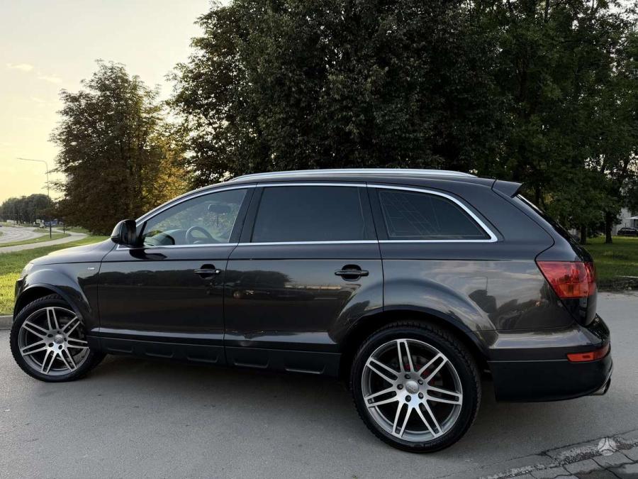 Brown Audi Q7 2007 in Kaunas, with an engine capacity of 2.97 L and mileage of 363 thousand km for 6950 €, photo 35 on AUTOMOTO.COM.LV