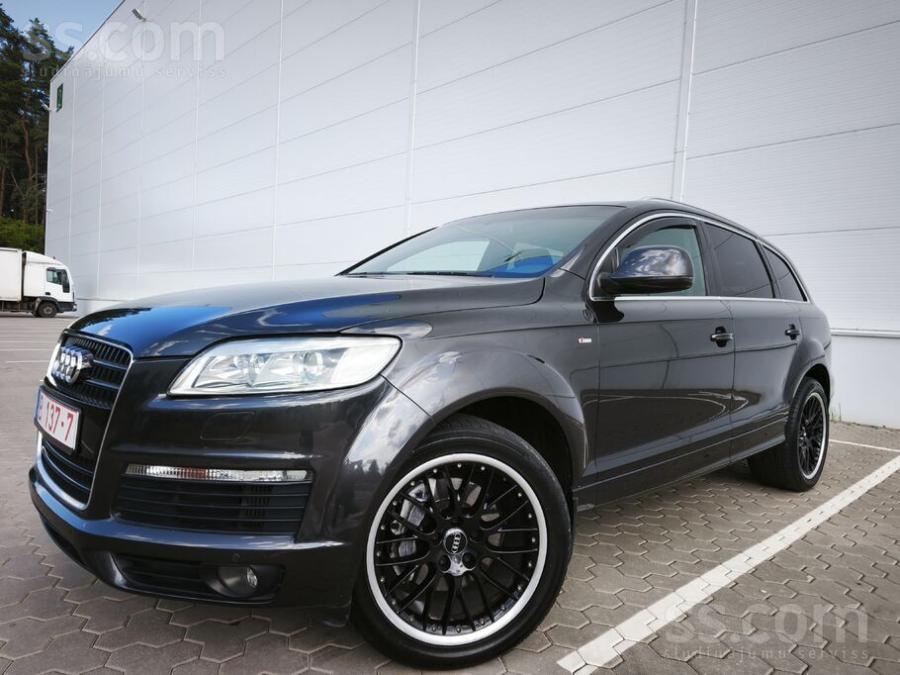Brown Audi Q7 2008 in Riga, with an engine capacity of 3.00 L and mileage of 0 thousand km for 7999 €, photo 1 on AUTOMOTO.COM.LV