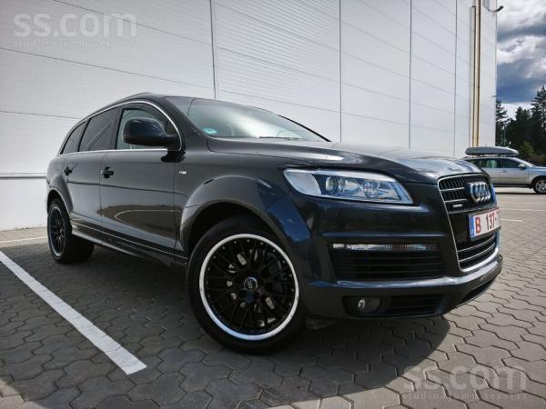 Brown Audi Q7 2008 in Riga, with an engine capacity of 3.00 L and mileage of 0 thousand km for 7999 €, photo 2 on AUTOMOTO.COM.LV