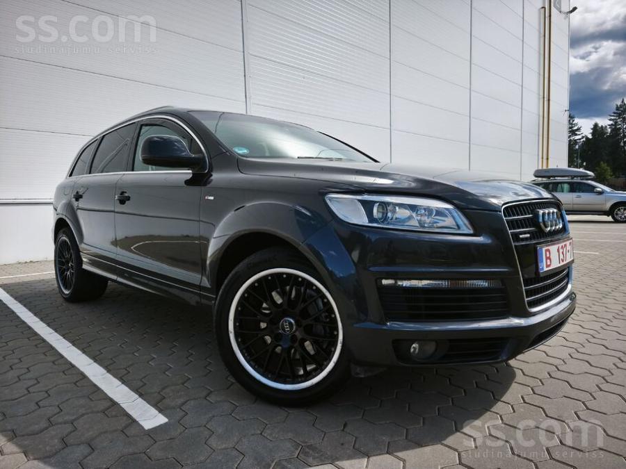 Brown Audi Q7 2008 in Riga, with an engine capacity of 3.00 L and mileage of 0 thousand km for 7999 €, photo 3 on AUTOMOTO.COM.LV