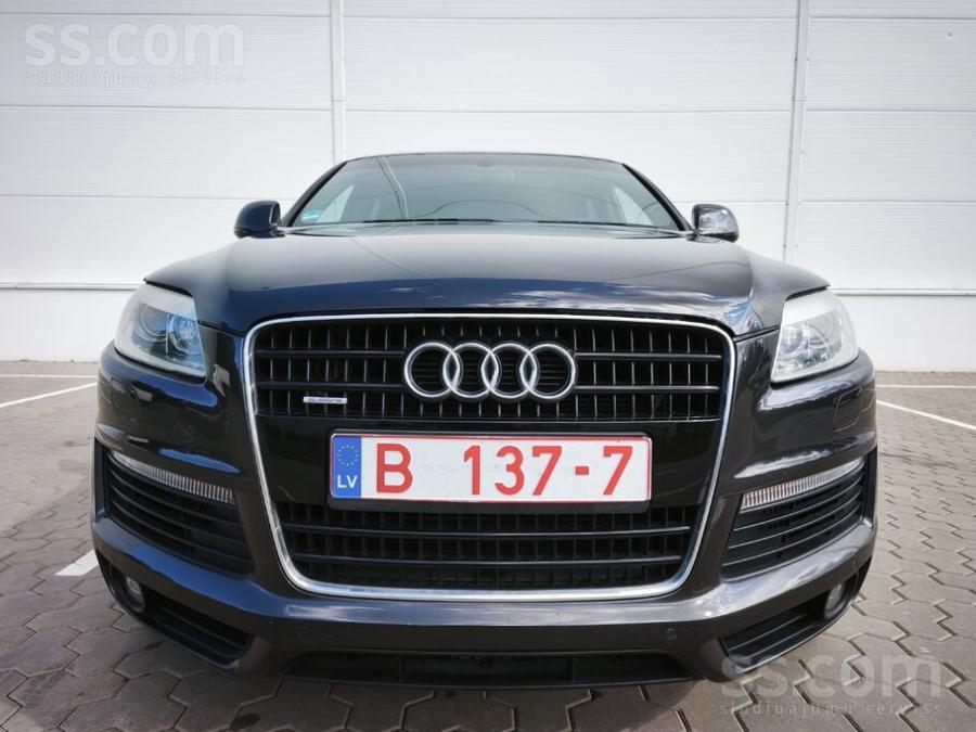 Brown Audi Q7 2008 in Riga, with an engine capacity of 3.00 L and mileage of 0 thousand km for 7999 €, photo 4 on AUTOMOTO.COM.LV
