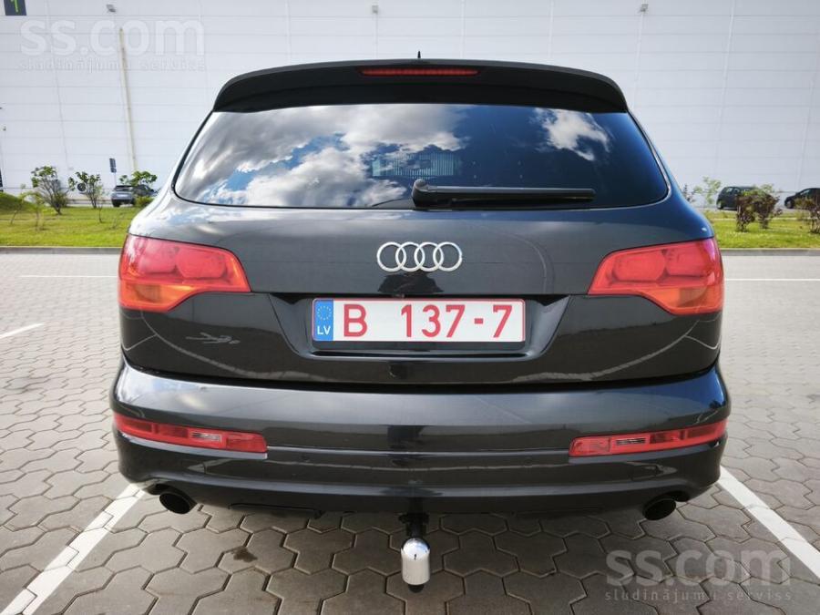 Brown Audi Q7 2008 in Riga, with an engine capacity of 3.00 L and mileage of 0 thousand km for 7999 €, photo 5 on AUTOMOTO.COM.LV