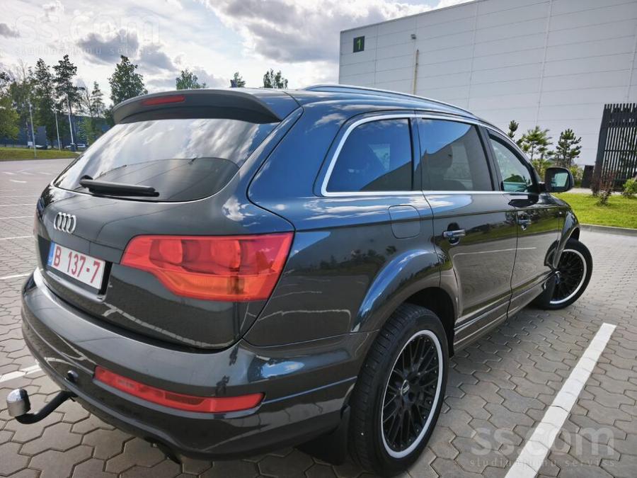 Brown Audi Q7 2008 in Riga, with an engine capacity of 3.00 L and mileage of 0 thousand km for 7999 €, photo 6 on AUTOMOTO.COM.LV