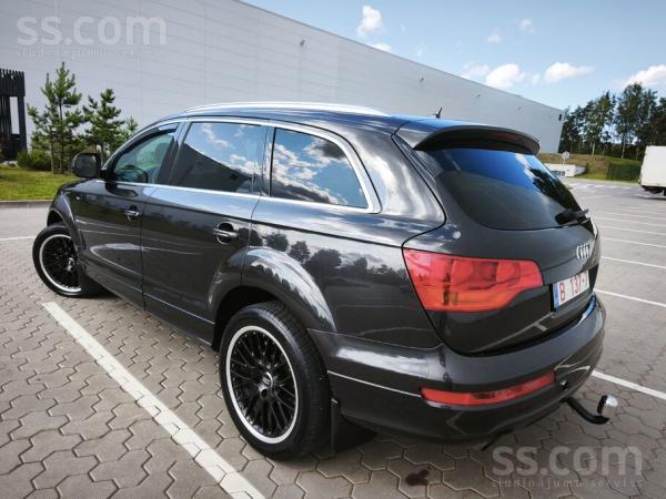 Brown Audi Q7 2008 in Riga, with an engine capacity of 3.00 L and mileage of 0 thousand km for 7999 €, photo 6 on AUTOMOTO.COM.LV
