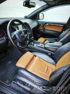 Brown Audi Q7 2008 in Riga, with an engine capacity of 3.00 L and mileage of 0 thousand km for 7999 €, photo 8 on AUTOMOTO.COM.LV