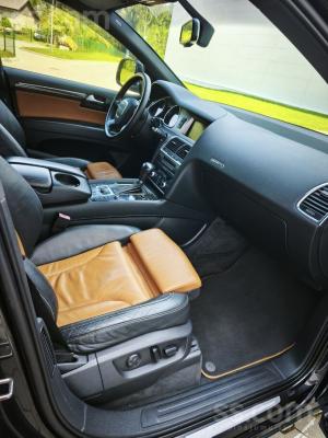 Brown Audi Q7 2008 in Riga, with an engine capacity of 3.00 L and mileage of 0 thousand km for 7999 €, photo 9 on AUTOMOTO.COM.LV