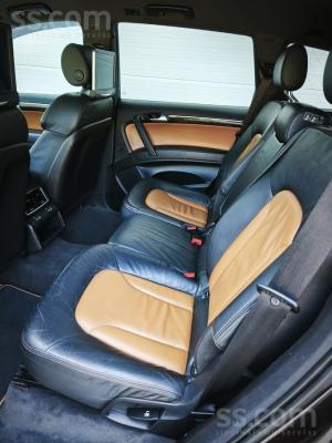 Brown Audi Q7 2008 in Riga, with an engine capacity of 3.00 L and mileage of 0 thousand km for 7999 €, photo 11 on AUTOMOTO.COM.LV