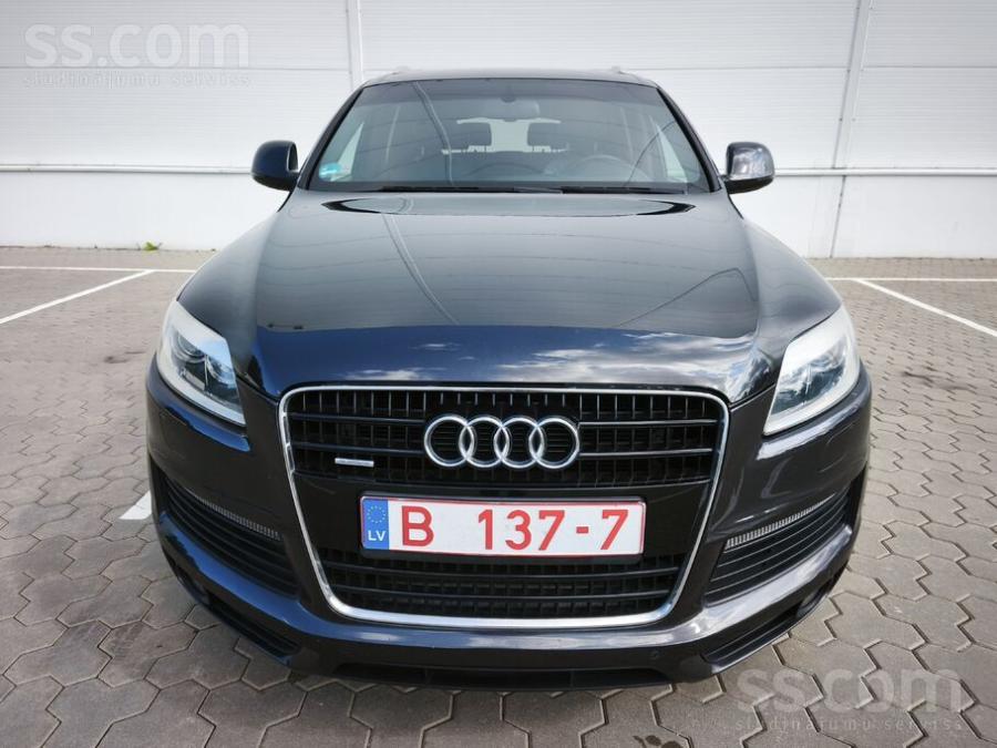 Brown Audi Q7 2008 in Riga, with an engine capacity of 3.00 L and mileage of 0 thousand km for 7999 €, photo 16 on AUTOMOTO.COM.LV