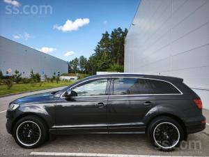 Brown Audi Q7 2008 in Riga, with an engine capacity of 3.00 L and mileage of 0 thousand km for 7999 €, photo 19 on AUTOMOTO.COM.LV