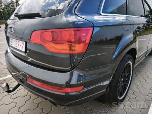 Brown Audi Q7 2008 in Riga, with an engine capacity of 3.00 L and mileage of 0 thousand km for 7999 €, photo 20 on AUTOMOTO.COM.LV