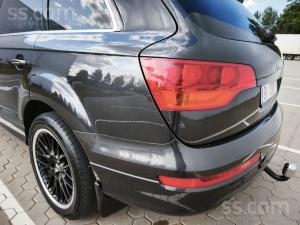 Brown Audi Q7 2008 in Riga, with an engine capacity of 3.00 L and mileage of 0 thousand km for 7999 €, photo 21 on AUTOMOTO.COM.LV