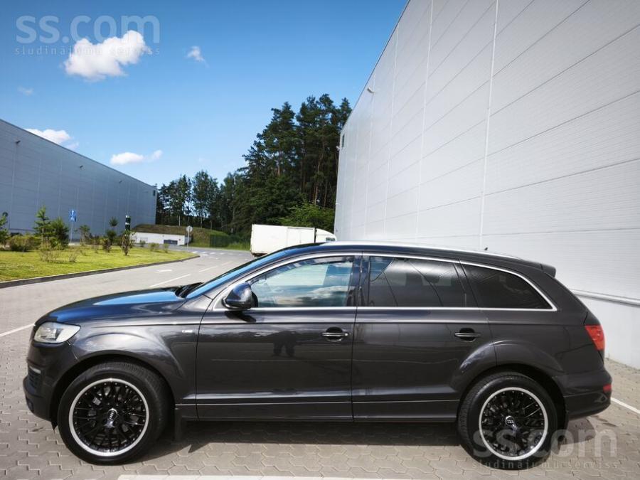Brown Audi Q7 2008 in Riga, with an engine capacity of 3.00 L and mileage of 0 thousand km for 7999 €, photo 26 on AUTOMOTO.COM.LV