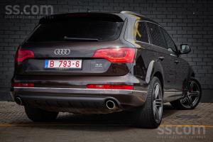Brown Audi Q7 2009 in Tukums, with an engine capacity of 4.20 L and mileage of 0 thousand km for 13550 €, photo 4 on AUTOMOTO.COM.LV