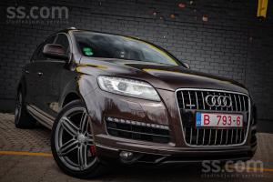 Brown Audi Q7 2009 in Tukums, with an engine capacity of 4.20 L and mileage of 0 thousand km for 13550 €, photo 6 on AUTOMOTO.COM.LV