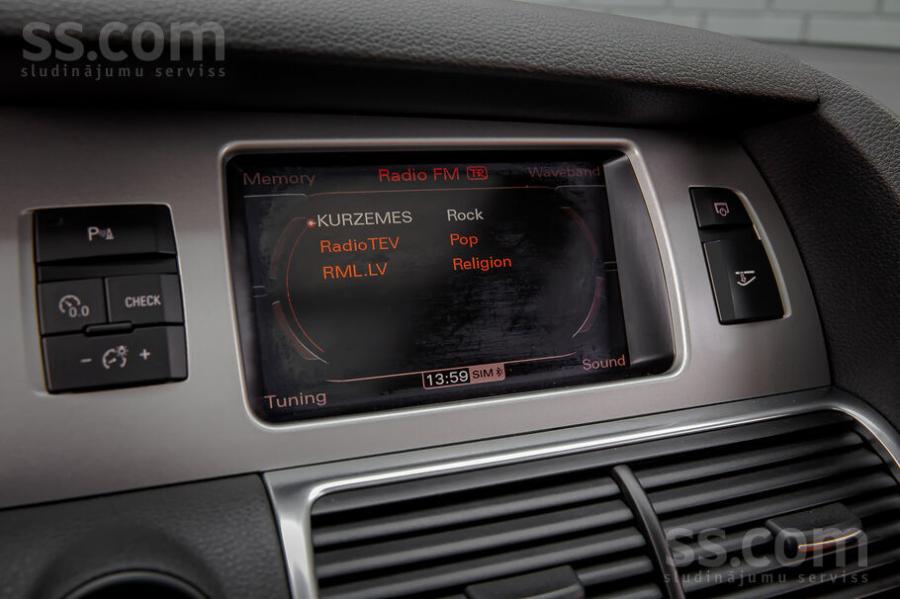 Brown Audi Q7 2009 in Tukums, with an engine capacity of 4.20 L and mileage of 0 thousand km for 13550 €, photo 24 on AUTOMOTO.COM.LV