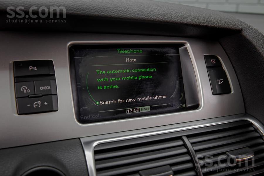 Brown Audi Q7 2009 in Tukums, with an engine capacity of 4.20 L and mileage of 0 thousand km for 13550 €, photo 25 on AUTOMOTO.COM.LV