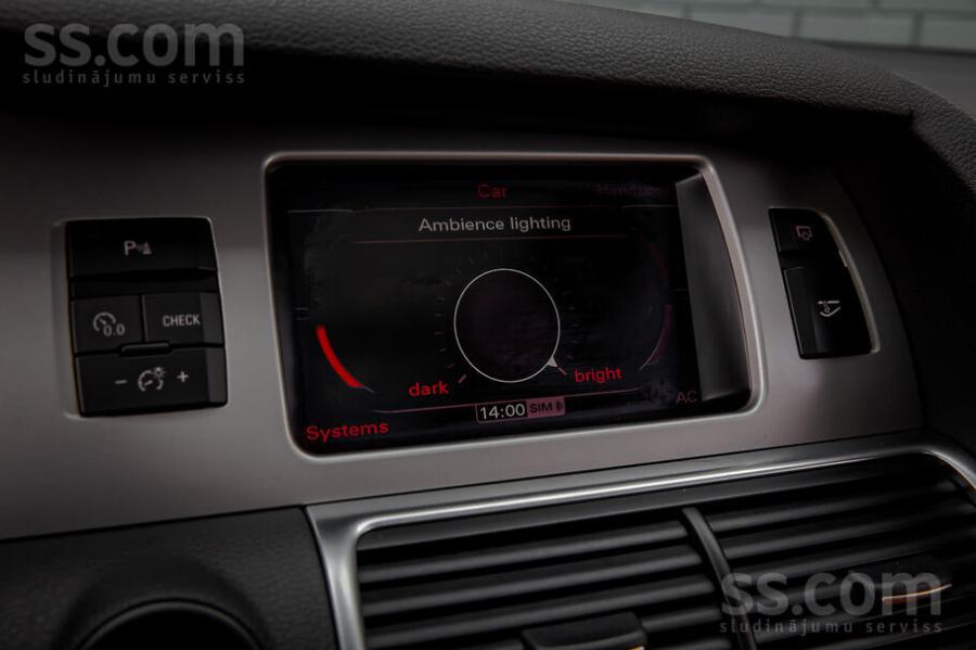Brown Audi Q7 2009 in Tukums, with an engine capacity of 4.20 L and mileage of 0 thousand km for 13550 €, photo 29 on AUTOMOTO.COM.LV