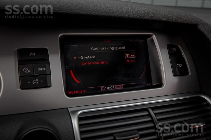 Brown Audi Q7 2009 in Tukums, with an engine capacity of 4.20 L and mileage of 0 thousand km for 13550 €, photo 30 on AUTOMOTO.COM.LV