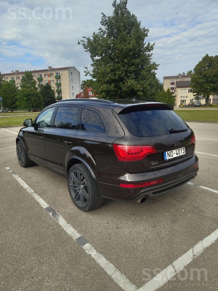 Brūns Audi Q7 2009 Aizkraukle, ar dzinēja tilpumu 3.00 L un nobraukumu 420 tūkst. km par 10900 €, foto 3 vietnē AUTOMOTO.COM.LV