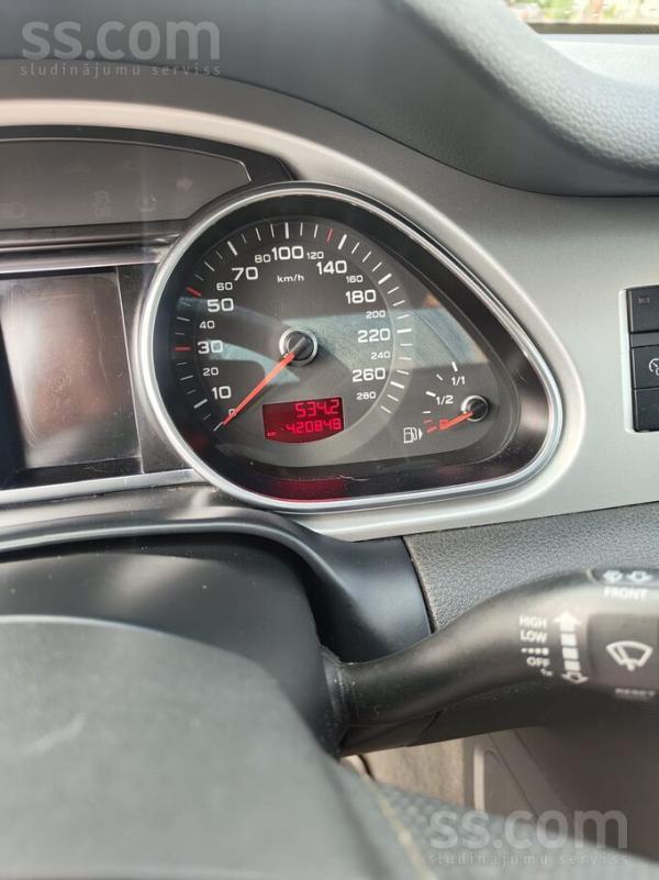 Brūns Audi Q7 2009 Aizkraukle, ar dzinēja tilpumu 3.00 L un nobraukumu 420 tūkst. km par 10900 €, foto 5 vietnē AUTOMOTO.COM.LV