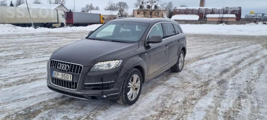 Brūns Audi Q7 2010 Jēkabpils, ar dzinēja tilpumu 3.00 L un nobraukumu 448 tūkst. km par 7200 €, foto 3 vietnē AUTOMOTO.COM.LV