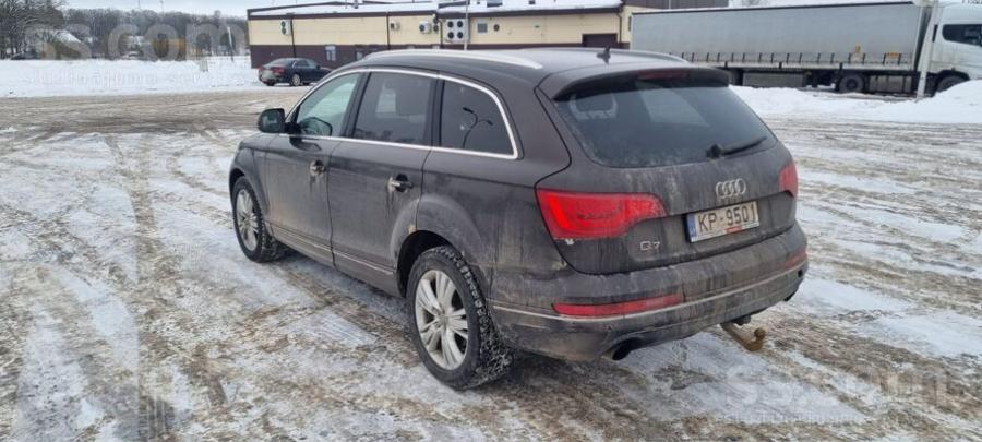 Brūns Audi Q7 2010 Jēkabpils, ar dzinēja tilpumu 3.00 L un nobraukumu 448 tūkst. km par 7200 €, foto 5 vietnē AUTOMOTO.COM.LV