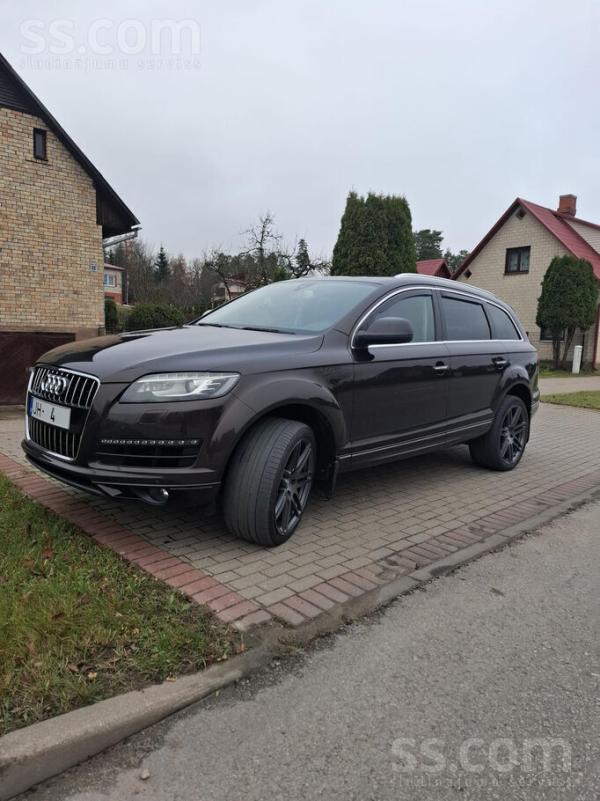 Brūns Audi Q7 2010 Madona, ar dzinēja tilpumu 3.00 L un nobraukumu 262 tūkst. km par 11100 €, foto 1 vietnē AUTOMOTO.COM.LV